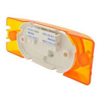 84124 Grote Turtleback II Clearance Marker Lamp, Incandescent, Amber ...