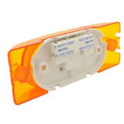 84124 Grote Turtleback II Clearance Marker Lamp, Incandescent, Amber ...
