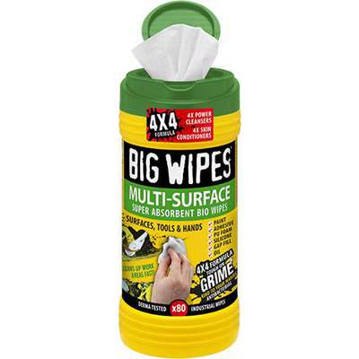 4105 Big Wipes Multi-Surface Absorbent Bio Wipes, 80 Count | Imperial ...
