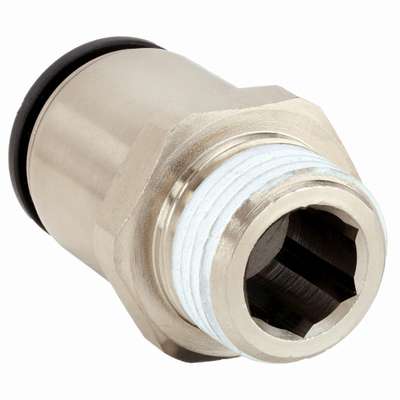 936306 Male Connector: Nylon, Push-to-Connect x MBSPT, For 16 mm Tube OD, 1/2 in Pipe Size ...