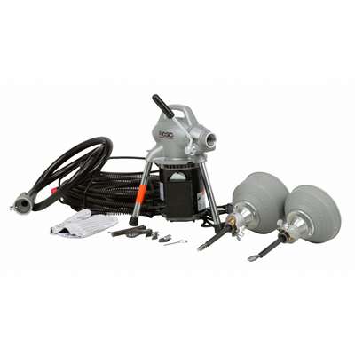 Ridgid 59000 Sectional Drain Cleaning Machine, Drain Line I.D. Size ...