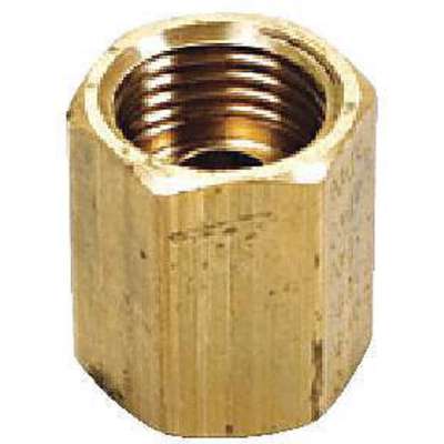 SUR&R BR4100 Brake Line Union, Brass, 1/4 in Tube | Imperial Supplies