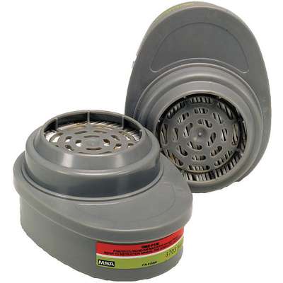 912375-2 MSA Combination Cartridge/Filter: Magenta/Olive Color, Bayonet ...
