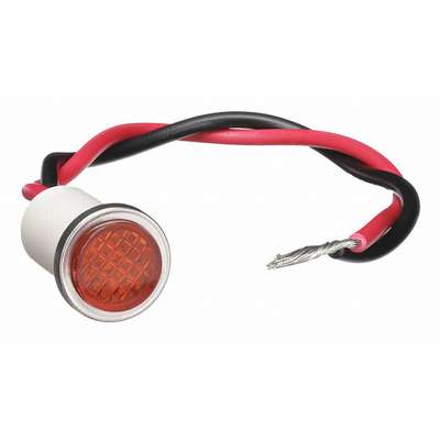 935425-5 Dayton Flush Indicator Light, LED Lamp Type, 120 VAC/DC ...