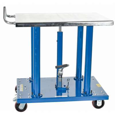 919725-2 Mobile Lift Table, 2000 lb. Load Capacity, 54" Lifting Height ...