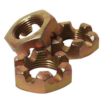 46125 Slotted Jam Nut 1"-14, 10 PK | Imperial Supplies