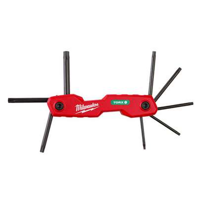 95481 8-Key Folding Hex Key Set, Torx | Imperial Supplies