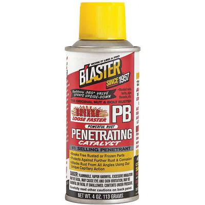 917946-2 B'Laster Penetrating Lubricant, 20F to 120F, Mineral Oil ...