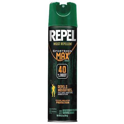 919498 Repel 40.00% DEET Outdoor Only Insect Repellent, 6.5 oz. Aerosol ...