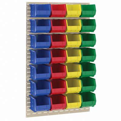 935958-8 Akro-Mils Louvered Panel, Number of Sides 1, Total Number of ...