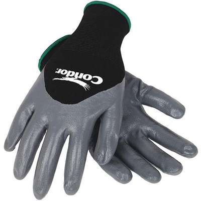 918842-6 Condor Coated Glove: 13 Gauge, Nitrile, Smooth, Glove Size XL ...