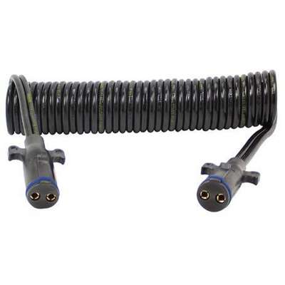 51185 Phillips 12 ft. Dual Pole Liftgate Cord, Coiled, 4 AWG, M2 Plugs ...