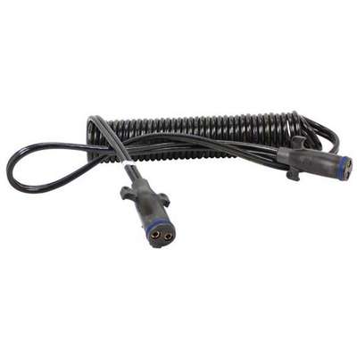 51187 Phillips 15 ft. Dual Pole Liftgate Cord, Coiled, 4 AWG, M2 Plugs ...