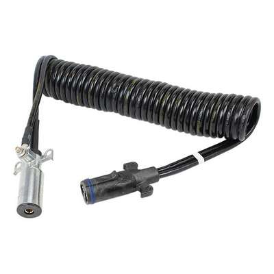 51199 Phillips 12 ft. Dual to Single Pole Liftgate Cord, Coiled, 2 AWG ...