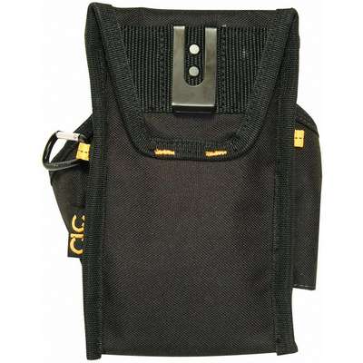 919157-3 CLC Black Zip Top Utility Pouch, Polyester, Fits Belts Up To ...