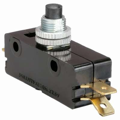 934782-8 15A @ 240 V Panel Mount, Plunger Industrial Snap Action Switch ...