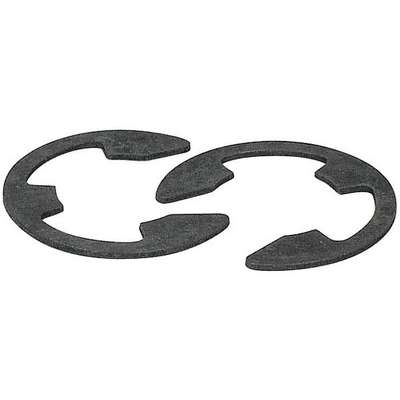 5601 External E Style Retaining Ring, For Shaft Dia. 3/16", Carbon ...
