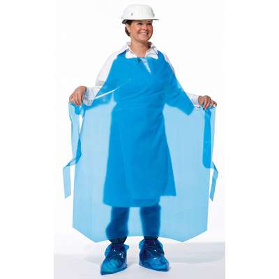 935968-3 Polyco Chemical Resistant Bib Apron, Universal, Blue ...