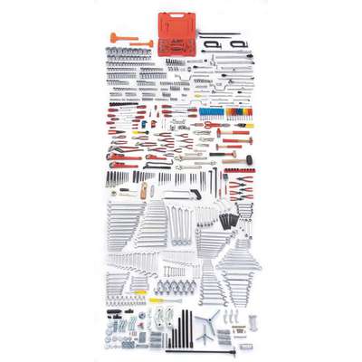924430-6 Proto Master Tool Set: 833 Total Pcs, Metric / SAE, 1/4 in / 3 ...