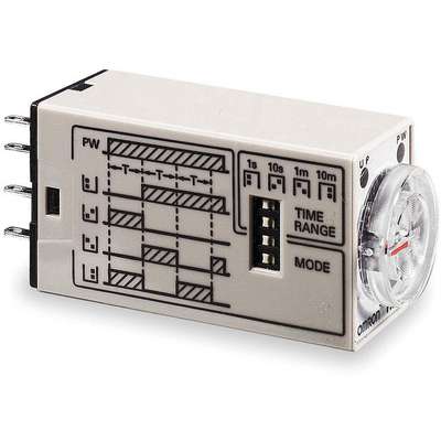 922242-1 Omron Multi-Function Time Delay Relay, 120VAC Coil Volts, 5A ...