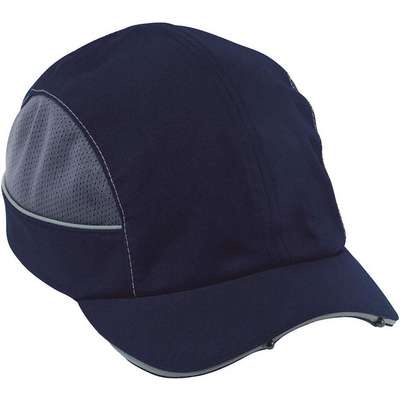 916808-6 Ergodyne Bump Cap: Short Brim Baseball Head Protection, Dark ...