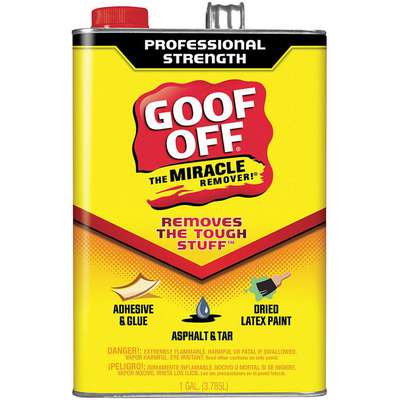 911155-8 Goof Off Adhesive, Grease, Marker, Paint, Tar Remover, 1 gal ...
