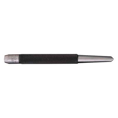 931784-6 Starrett Center Punch: 1/4 in Tip Size, Round, 7/16 in Shank ...