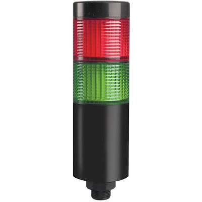 DAYTON 26ZT34 Tower Light, LED, 24VAC/DC, Green/Red | Imperial Supplies