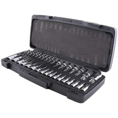 95768 Square One Tools Socket Bit Set, Drive Size 1/4 in., 3/8 in., 1/2 ...