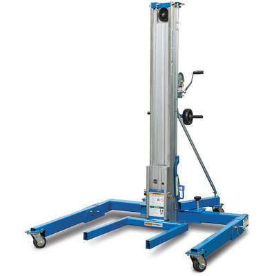 925099-1 Genie Manual Lift, Manual Push Equipment Lift, 1000 lb. Load ...