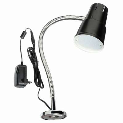 918452-1 Lumapro Gooseneck Task Light, LED, 18" Arm Length, 800 lm ...