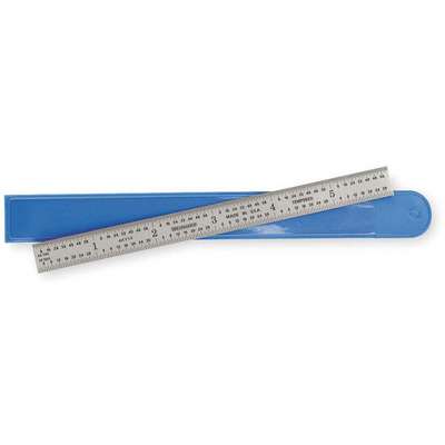 919868-7 Westward Flexible Rule: Inch/Metric, 1/2mm/1mm/32nds/64ths, 6 ...