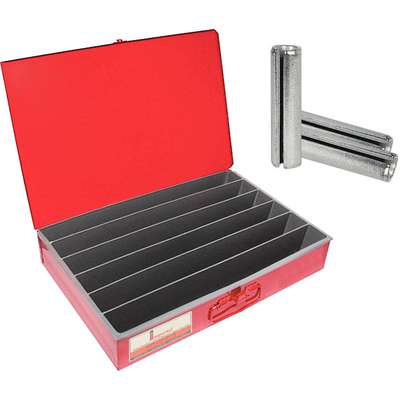 274-1 Imperial Steel Split Roll Pin Assortment, Plain, 375 Pieces ...