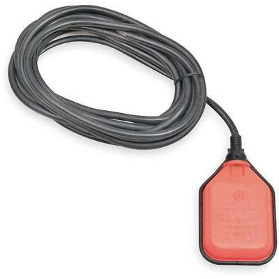 924918-3 Float Switch: 220V AC, 6 1/2 ft Cord Lg, 16 A Amps, 45° Above ...
