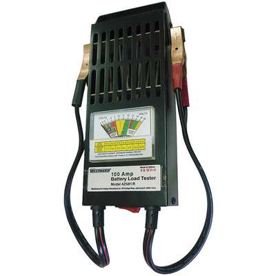 910668-8 Battery Tester: Analog, 100 A Load Ranges, 4 to 16V, Analog ...
