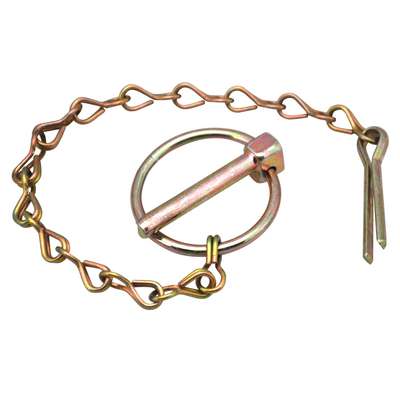 73786 Lynch Pin W/Chain 1/4" X 1 9/16" , 8" Chn W/3/16 X 1 1/4 Cot Pin ...