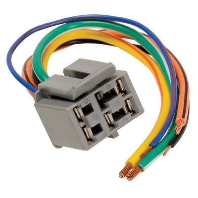 74408 Blower Motor Switch Harness Connector, Ford, 5-Wire, Gray ...