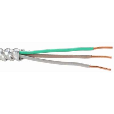 934189-1 Metal Clad Armored Cable, MC, 12 AWG, 250 ft, Number of ...
