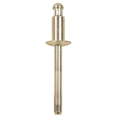 75480 Advel Q Style Protruding head Rivet 1/4" Diameter, Steel Body ...