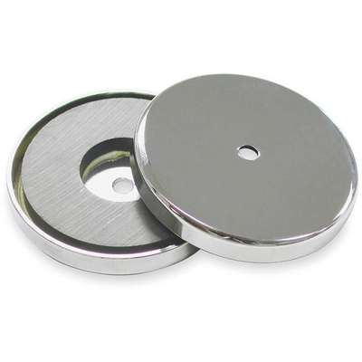914033-4 Encased Round Base Magnet, 65 lb. Max. Pull, 0.375" Thickness ...