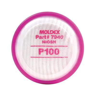 933124-5 Moldex Filter: P100, Magenta Color, Moldex 7000 Series/Moldex ...