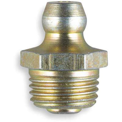 912121-1 Grease Fitting: 1/8"-28 Fitting Thread Size, BSPT, Steel, 39/ ...