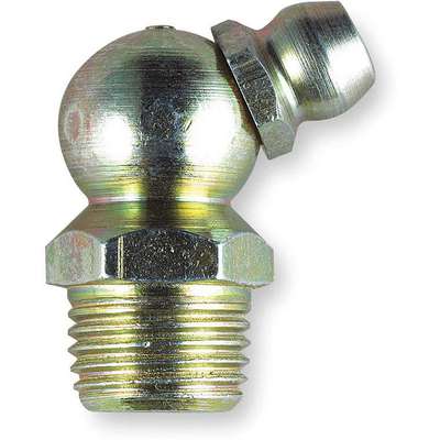 915143-8 Grease Fitting: 1/8"-28 Fitting Thread Size, 67.5° Fitting ...
