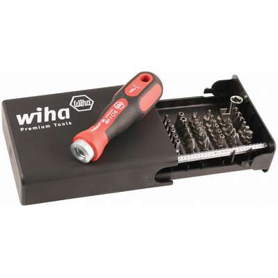 913238-1 Wiha Tools Multi-Bit Security Screwdriver Set 39, Security ...