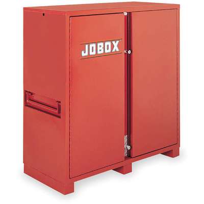 913602-9 Jobox 60-3/4" x 24-1/4" x 60-1/8" Jobsite Storage Cabinet, 47. ...