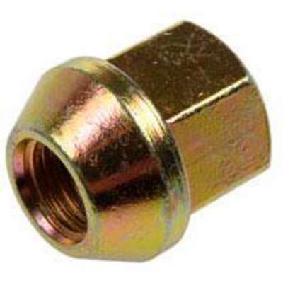 74911 M12-1.50 Yellow Zinc Wheel Nut; 19 mm Across the Flats, 23 mm H ...