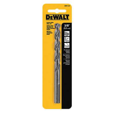 931415-8 Dewalt Hex Shank Drill Bit, 3/8", Drill Bit Point Angle 135 ...