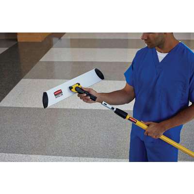 919221-1 Rubbermaid Microfiber Pad Holder, Length 18", Width 3-1/2", 1 ...