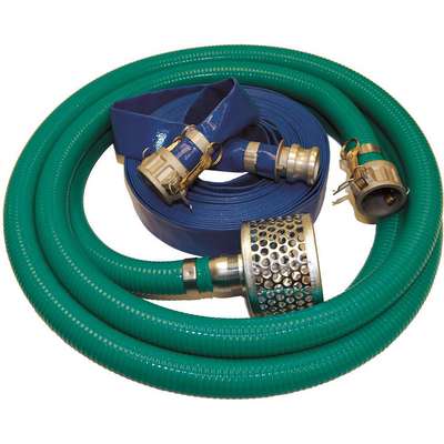914181-8 80 psi Dewatering Quick Coupling Pump Hose Kit for Engine ...