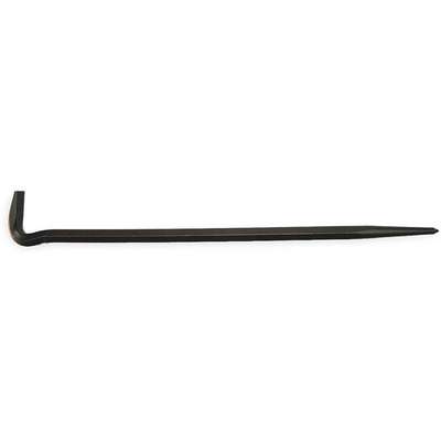 912411-1 Mayhew Rolling Head Pry Bar, 16" L X 3-1/2" W, Hardened and ...
